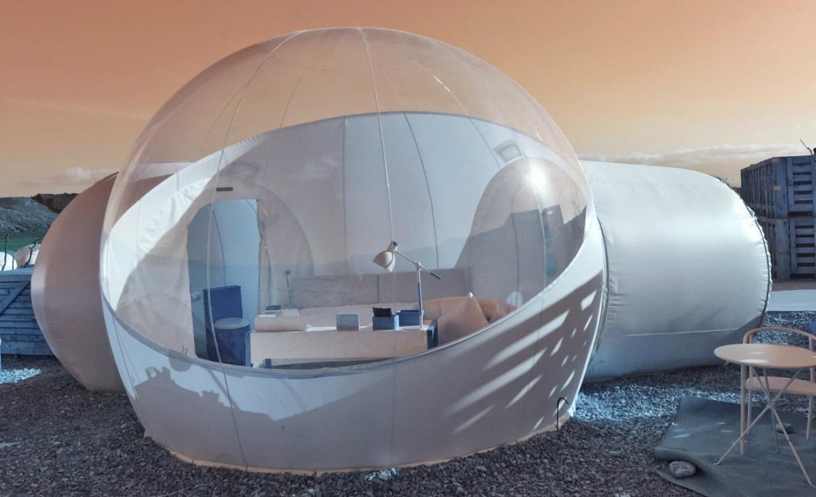 L'hôtel bulles insolite en plein désert en Espagne